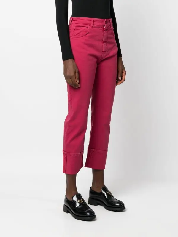 Max Mara Cropped Straight-leg Jeans