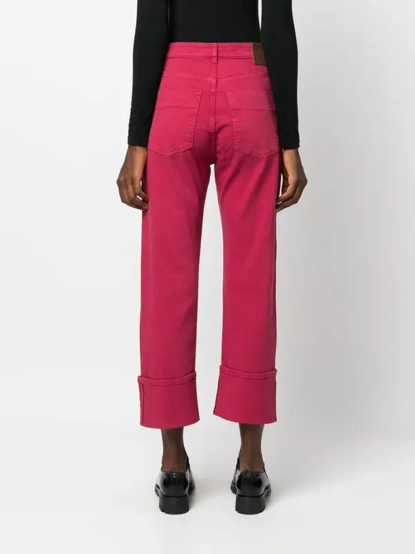 Max Mara Cropped Straight-leg Jeans