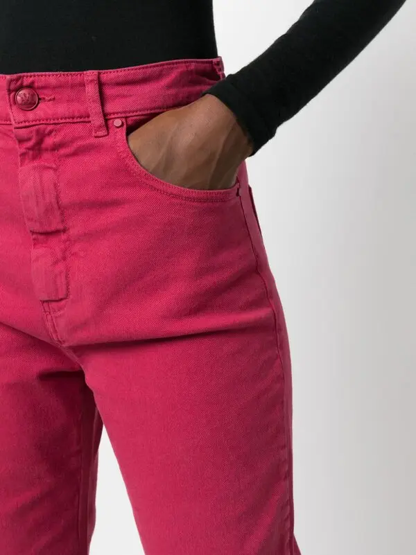 Max Mara Cropped Straight-leg Jeans