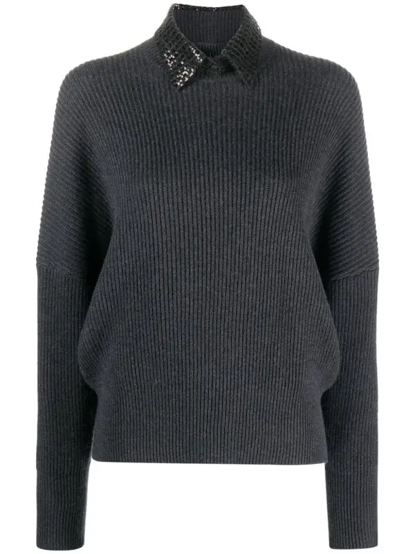 Brunello Cucinelli Mock-neck Jumper
