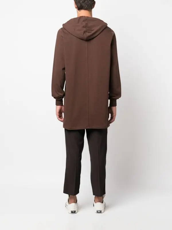Rick Owens Drawstring Long Hoodie