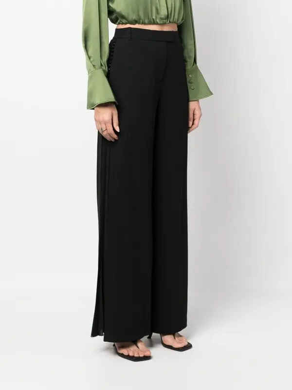 Simkhai Pleated Wide-leg Trousers