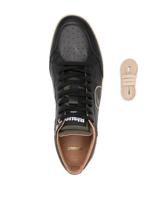 BLAUER. Logo Patch Sneakers