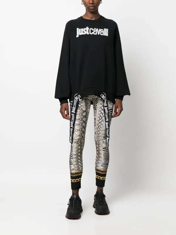 Just Cavalli Logo-print Sweatshirt