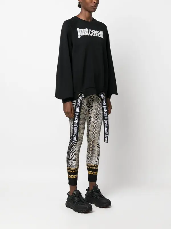 Just Cavalli Logo-print Sweatshirt