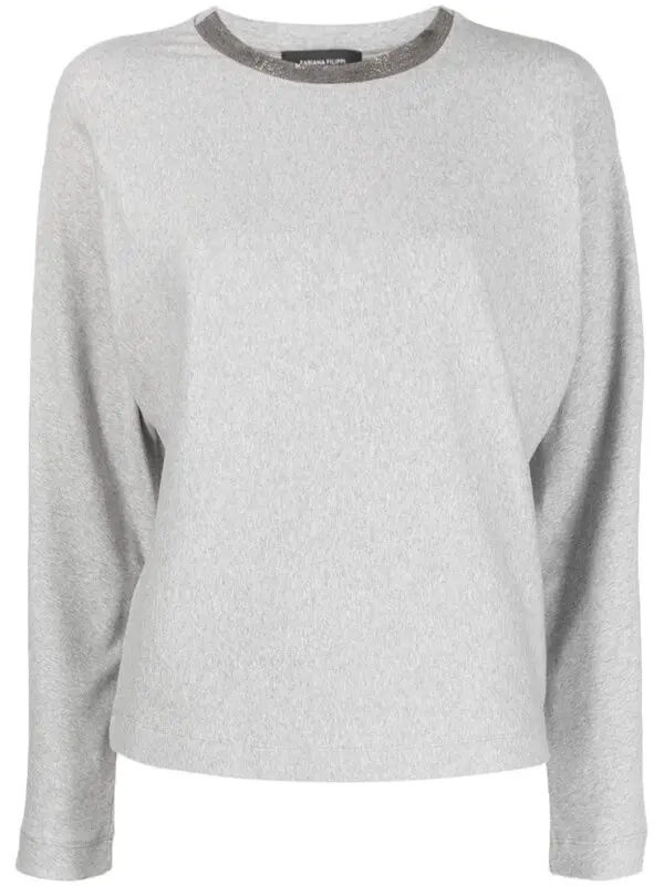 Fabiana Filippi Beaded Crew-neck Jumper