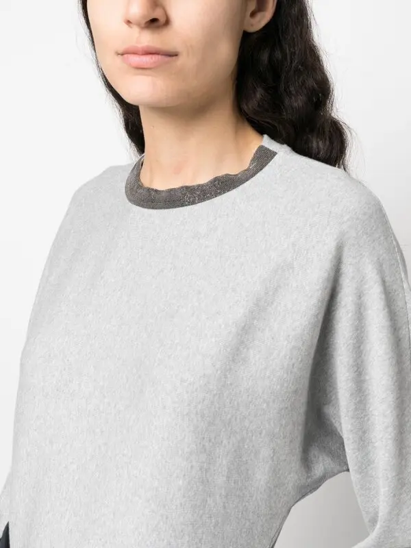 Fabiana Filippi Beaded Crew-neck Jumper