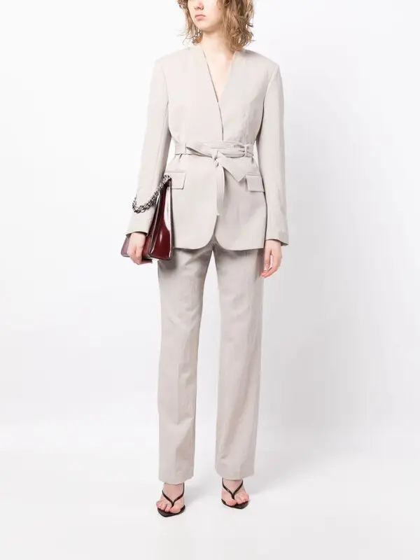 3.1 Phillip Lim Tied-waist Single-breasted Blazer