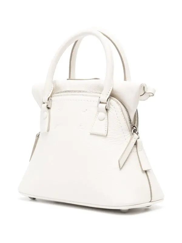 MAISON MARGIELA Micro 5ac Classique Top-handle Bag - Neutrals