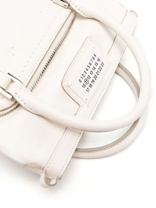 MAISON MARGIELA Micro 5ac Classique Top-handle Bag - Neutrals