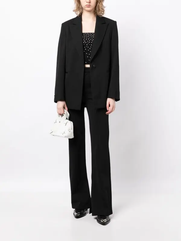 3.1 Phillip Lim Peak-lapel Single-breasted Blazer - Black