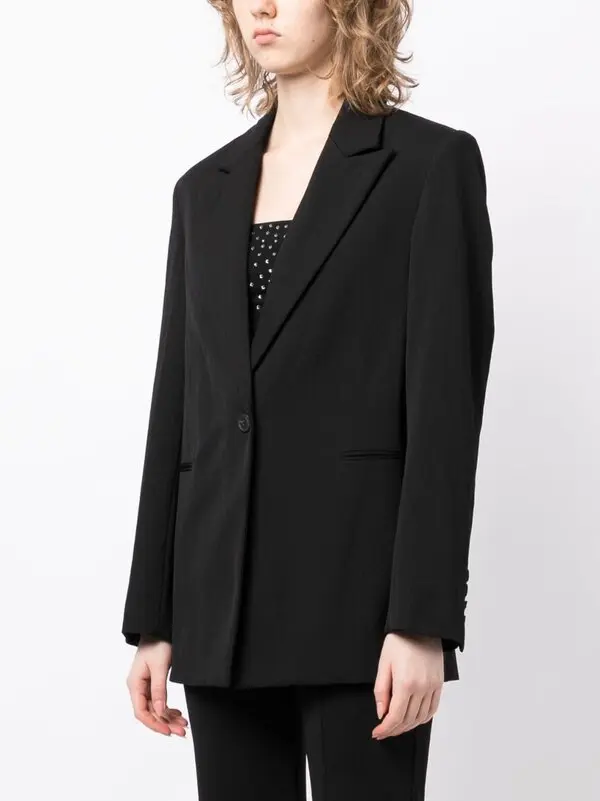3.1 Phillip Lim Peak-lapel Single-breasted Blazer - Black