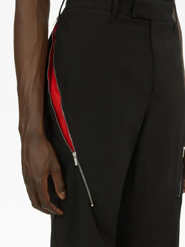 FERRAGAMO Tailored Trousers With Zip Detail