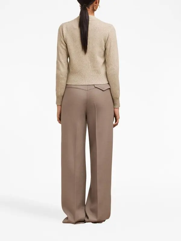 AMI Paris Heart-embroidered Cardigan