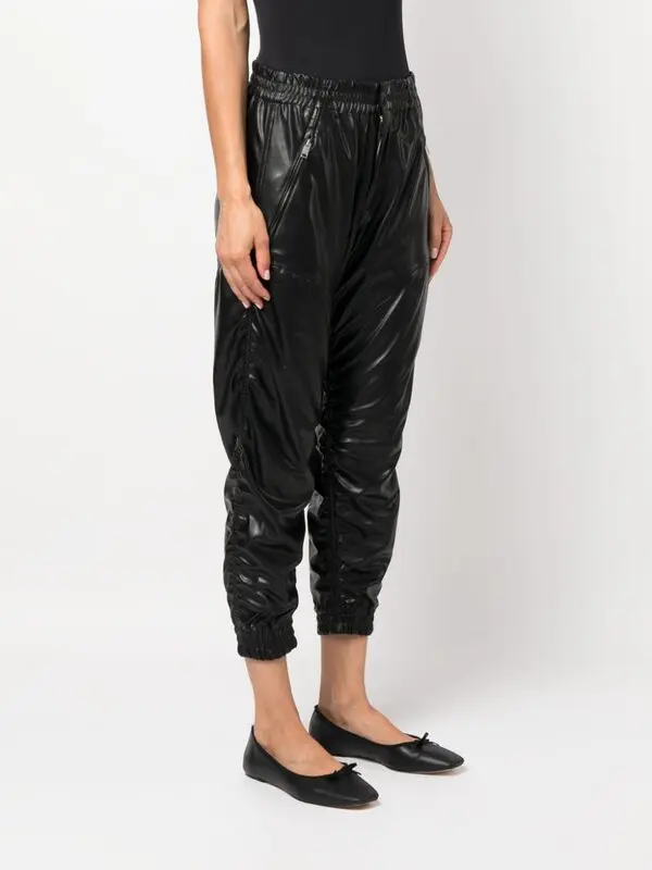 MARANT ETOILE Bolena Cropped Trousers - Black