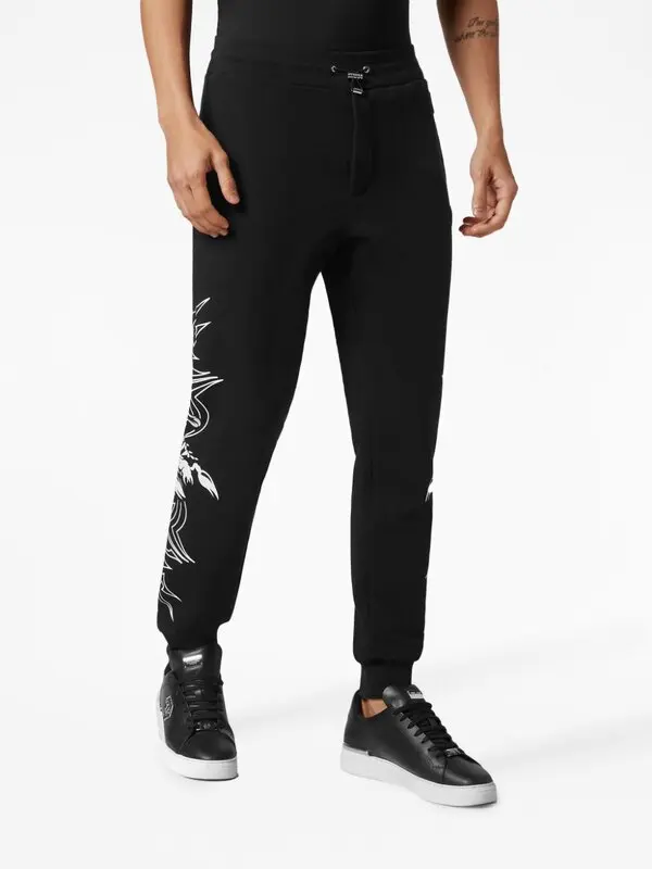 Philipp Plein Scorpion Cotton Track Pants
