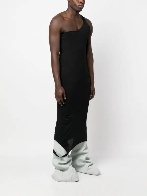Rick Owens Double Ziggy Cotton Tank Top