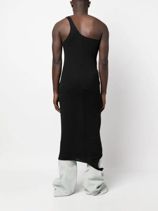 Rick Owens Double Ziggy Cotton Tank Top