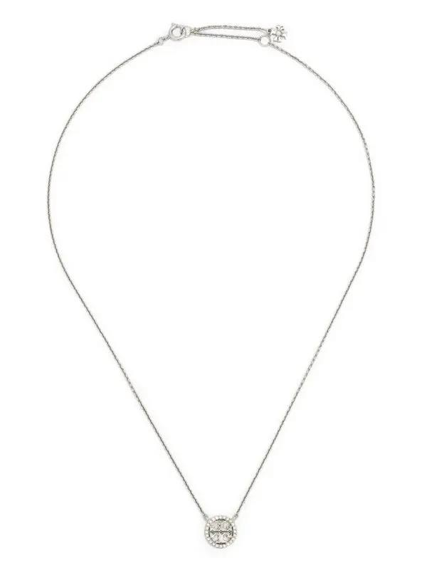Tory Burch Miller Logo-pendant Necklace