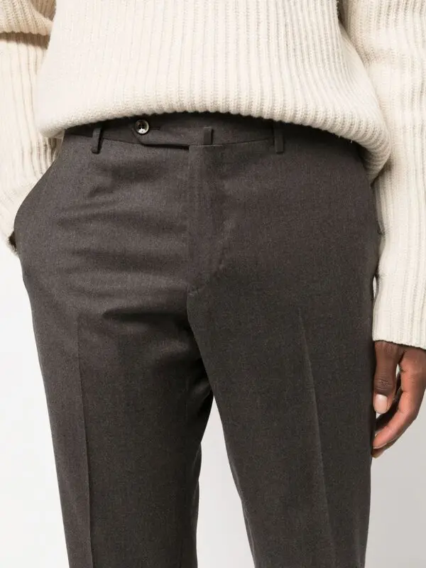 PT TORINO Tailored Trousers - Brown