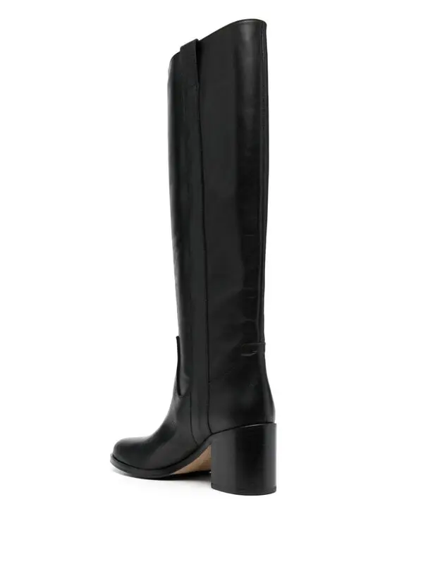VIA ROMA 15 Venice Leather Knee-high Boots