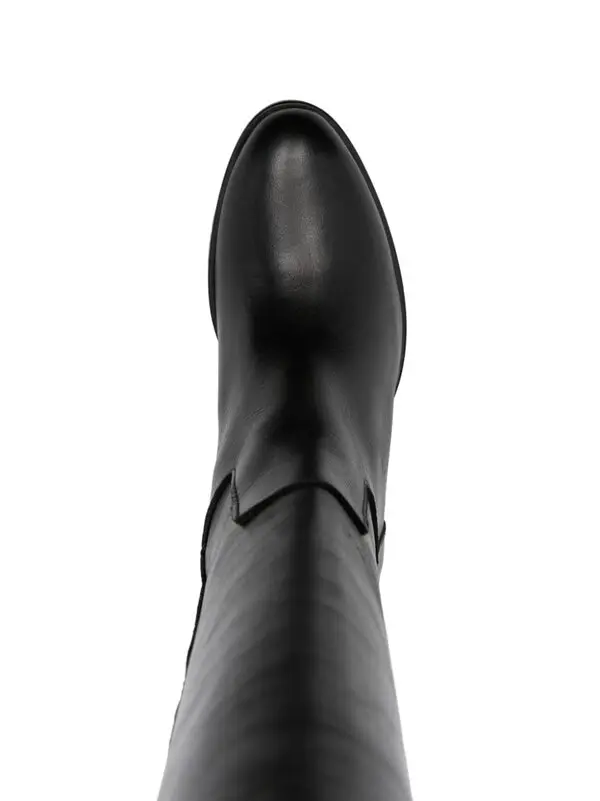 VIA ROMA 15 Venice Leather Knee-high Boots