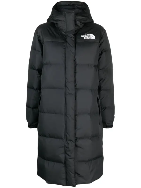 The North Face Nuptse Hooded Puffer Coat - Black