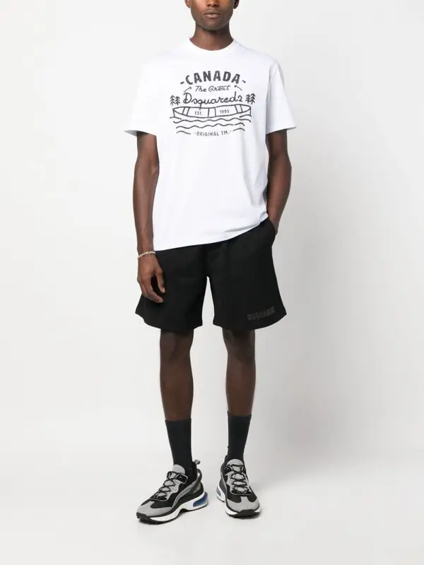 Dsquared2 Logo-print Cotton T-shirt