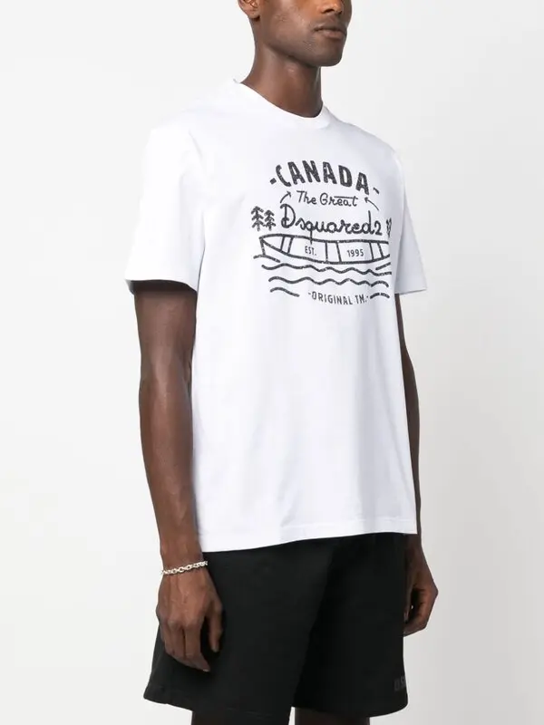 Dsquared2 Logo-print Cotton T-shirt