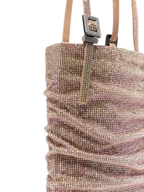 Benedetta Bruzziches Lollo La Grande Shoulder Bag - Gold