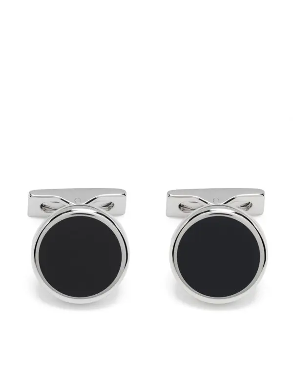 S.t. Dupont Round-cut Cufflinks - Silver
