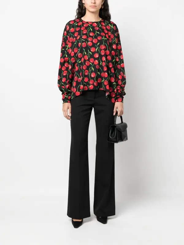 Dolce & Gabbana Cherry-print Blouse