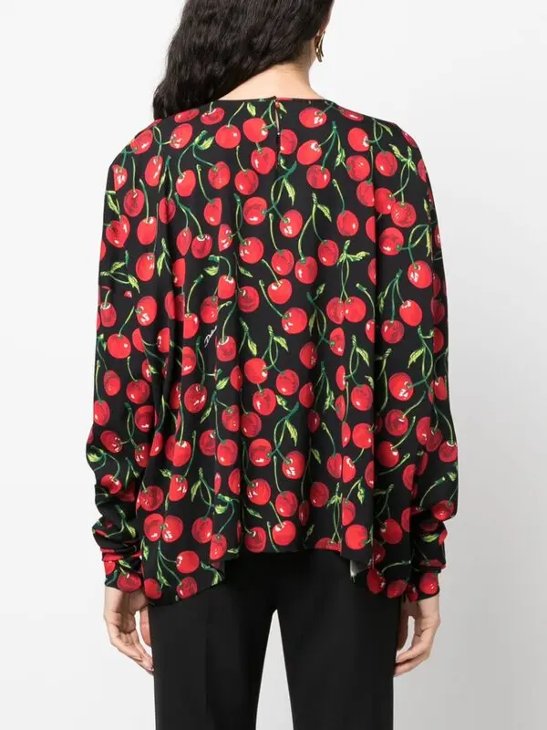 Dolce & Gabbana Cherry-print Blouse