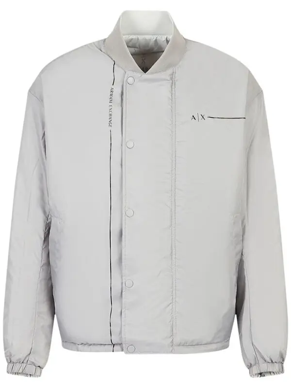 Armani Exchange Reverible Hooded Bomber Jacket