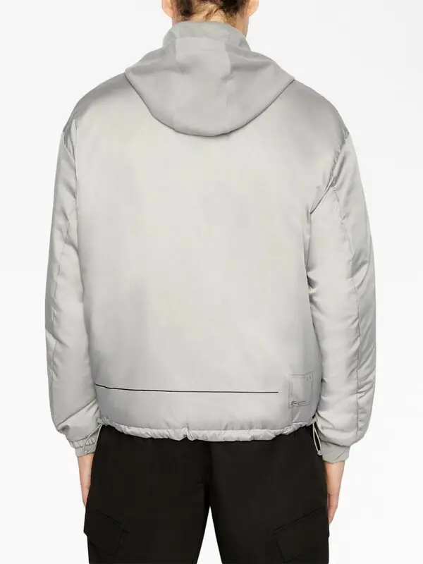 Armani Exchange Reverible Hooded Bomber Jacket