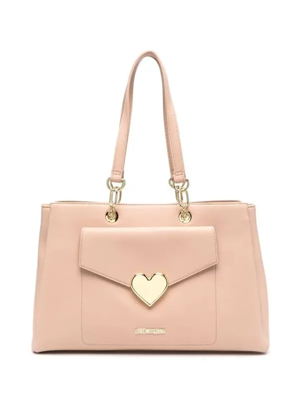 Moschino Logo-plaque Tote