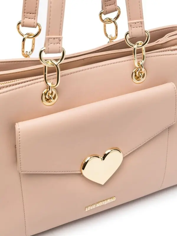 Moschino Logo-plaque Tote