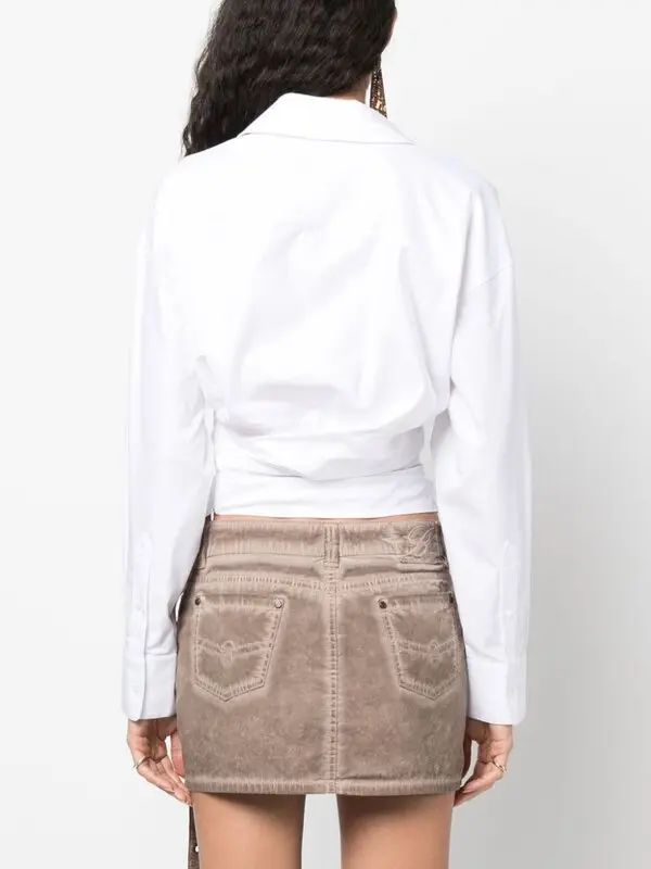 Alexander Wang Wrap Cotton Shirt