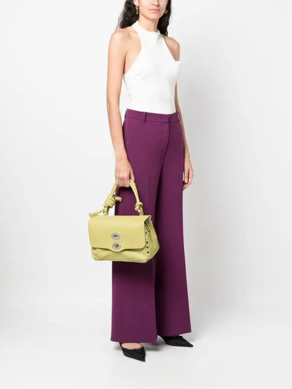 ZANELLATO Postina Piuma Knot Tote - Green