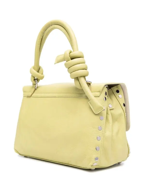ZANELLATO Postina Piuma Knot Tote - Green