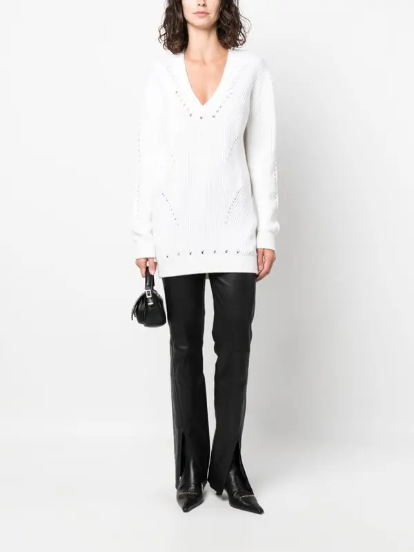 GENNY V-neck Wool Jumper