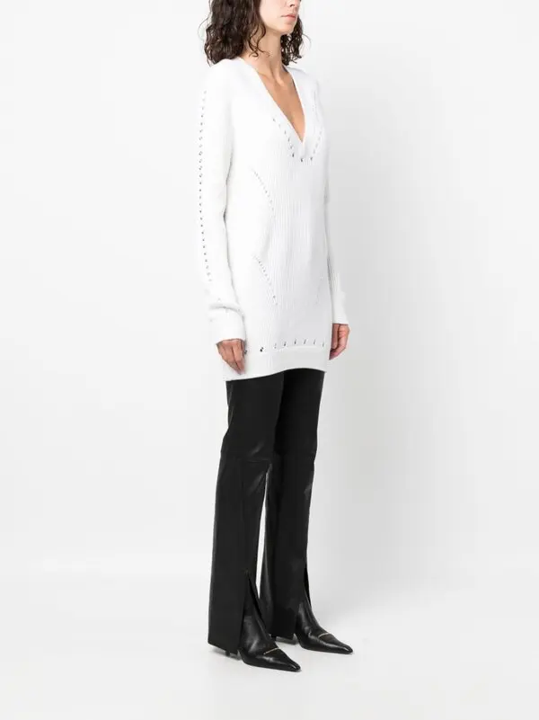 GENNY V-neck Wool Jumper