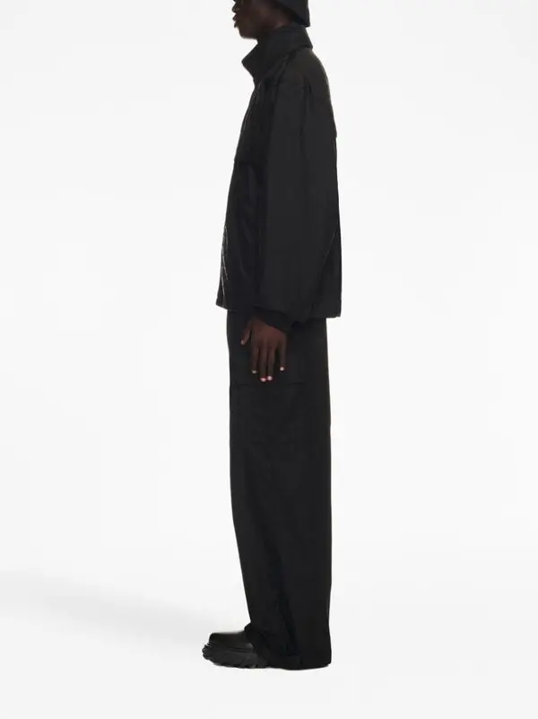 Off-White Mid-rise Cargo Trousers - Black