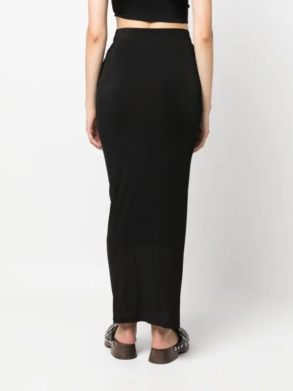 Wardrobe.NYC Elasticated-waistband Maxi Skirt