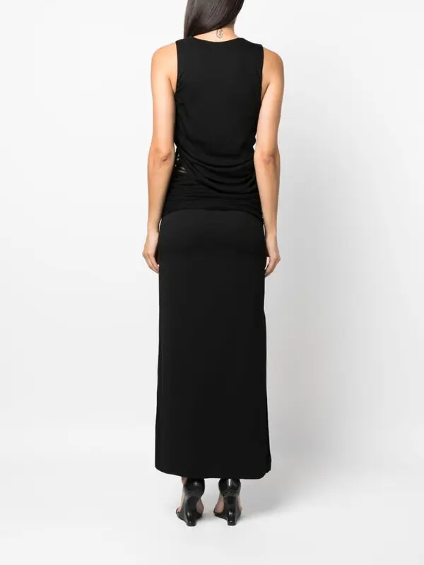 Christopher Esber Semblance Tulle-trim Ruched Dress
