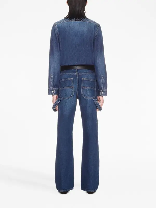 Off-White Long-sleeve Denim Shirt