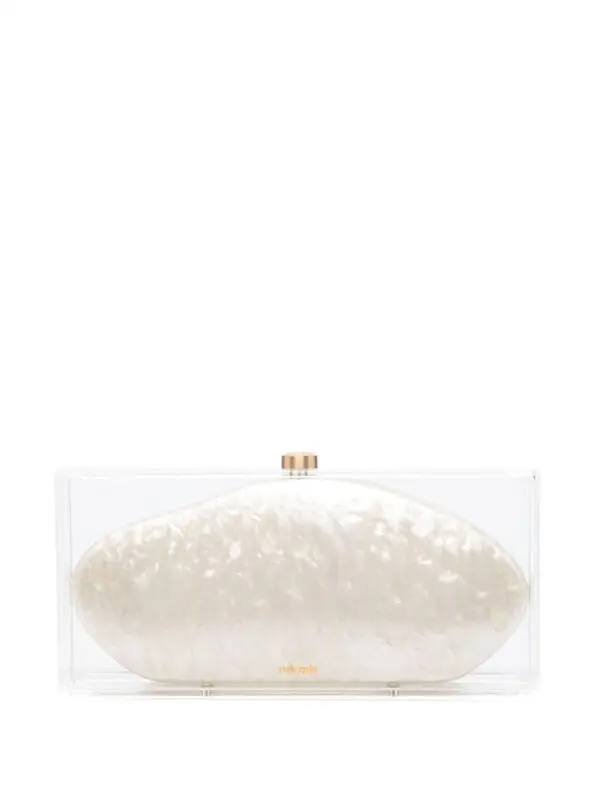 Cult Gaia Annika Clutch - Neutrals