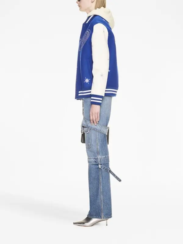 Off-White Bling Stars Bomber Jacket