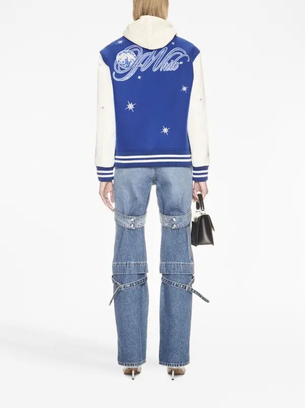 Off-White Bling Stars Bomber Jacket