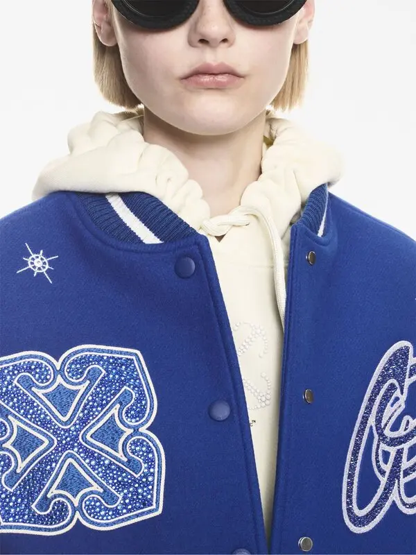 Off-White Bling Stars Bomber Jacket